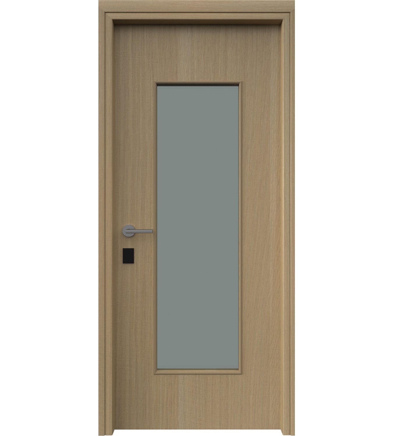Εσωτερική Πόρτα Laminate Luxury Σχέδιο-4T με τζάμι - DreamDoors.gr